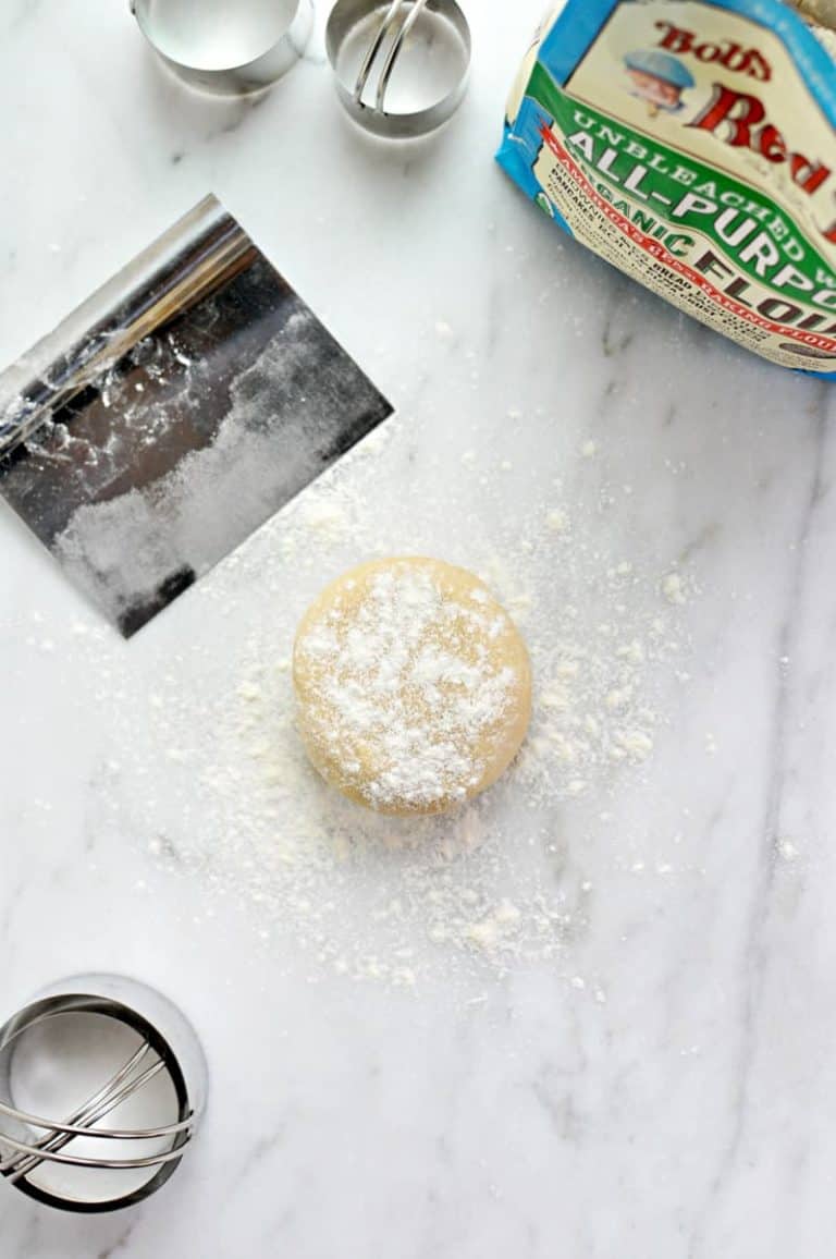 4-Ingredient Rolled Sugar Cookies (Egg-Free) - the pig & quill
