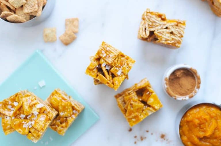 Salted Pumpkin Caramel Cinnamon Toast Crunchies - the pig & quill