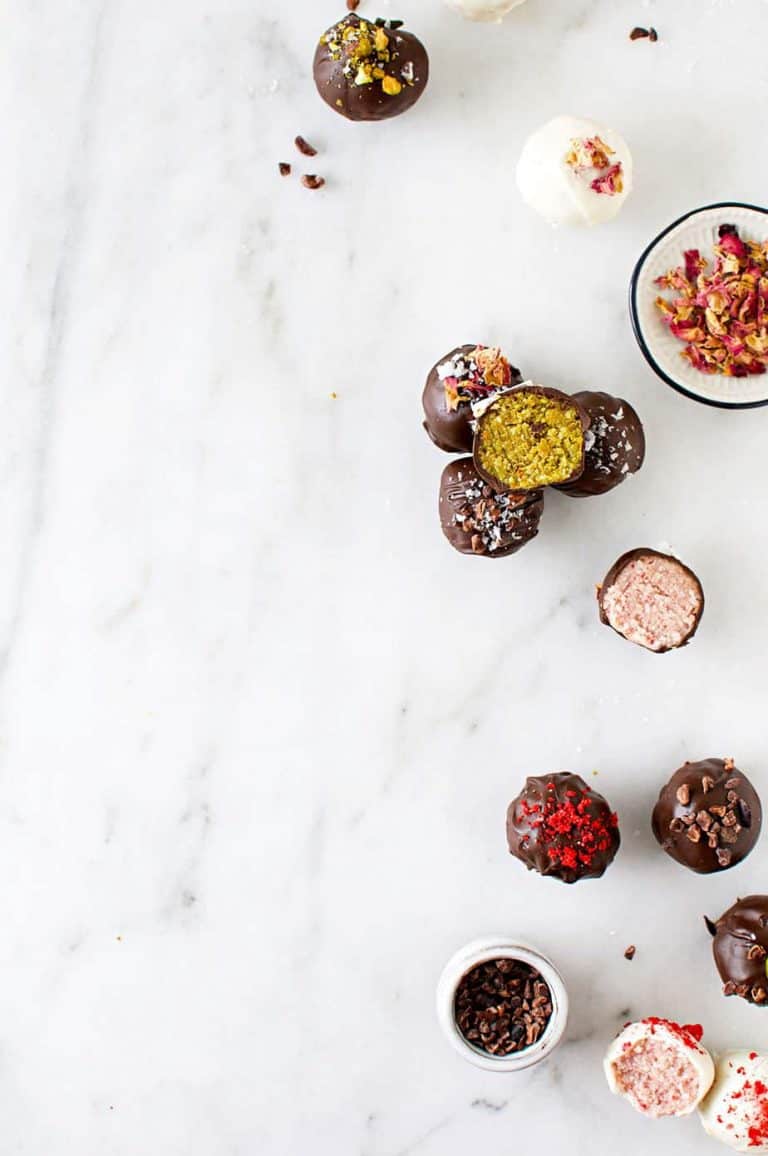 Vegan Coconut Truffles Two Ways (gluten-free) - the pig & quill