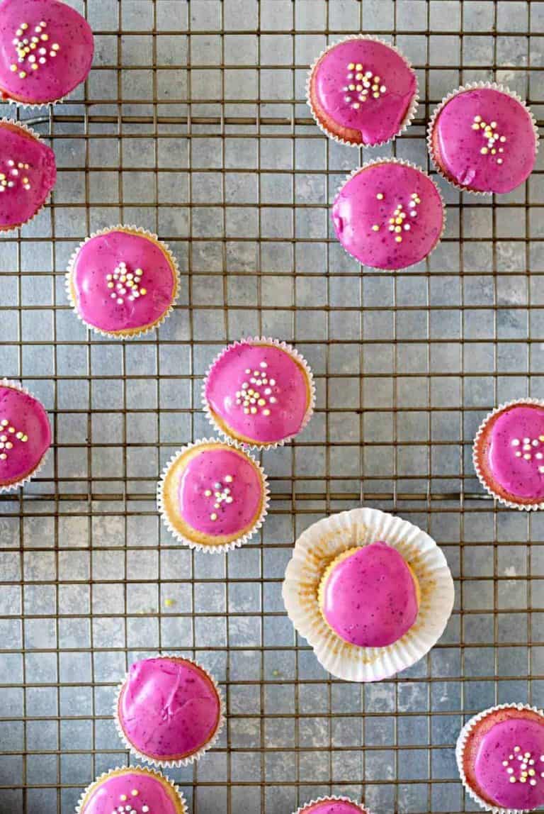 Pink Mini Vegan Donut Muffins - the pig & quill