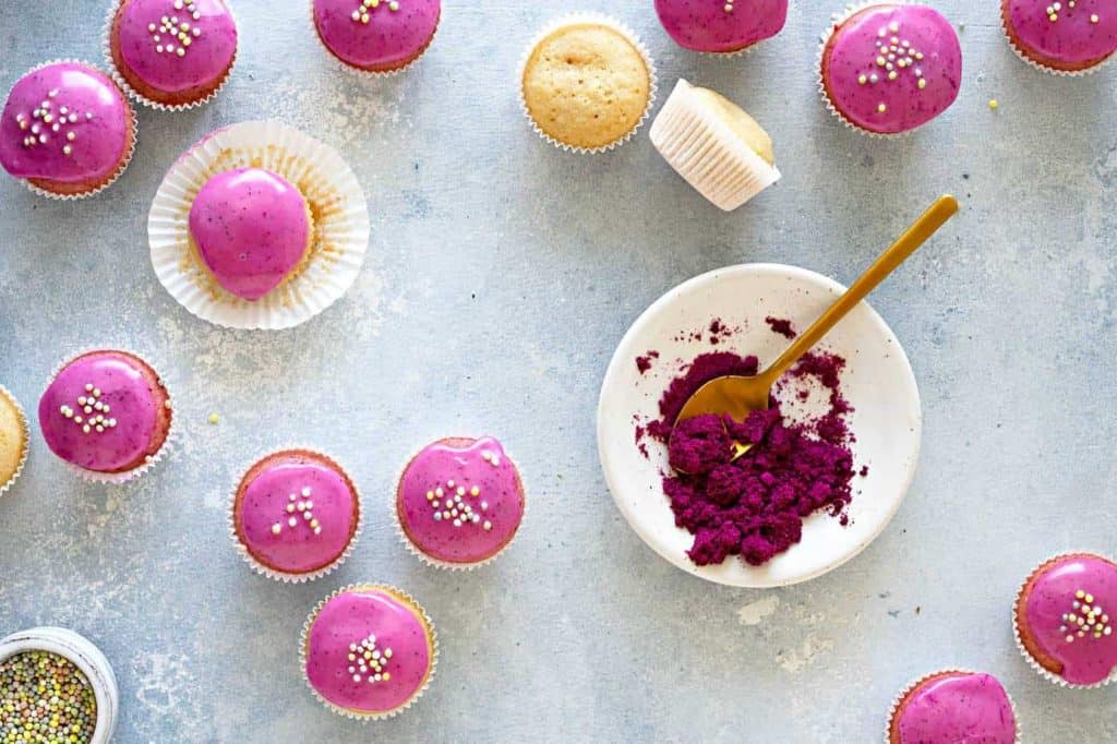 Pink Mini Vegan Donut Muffins - the pig & quill